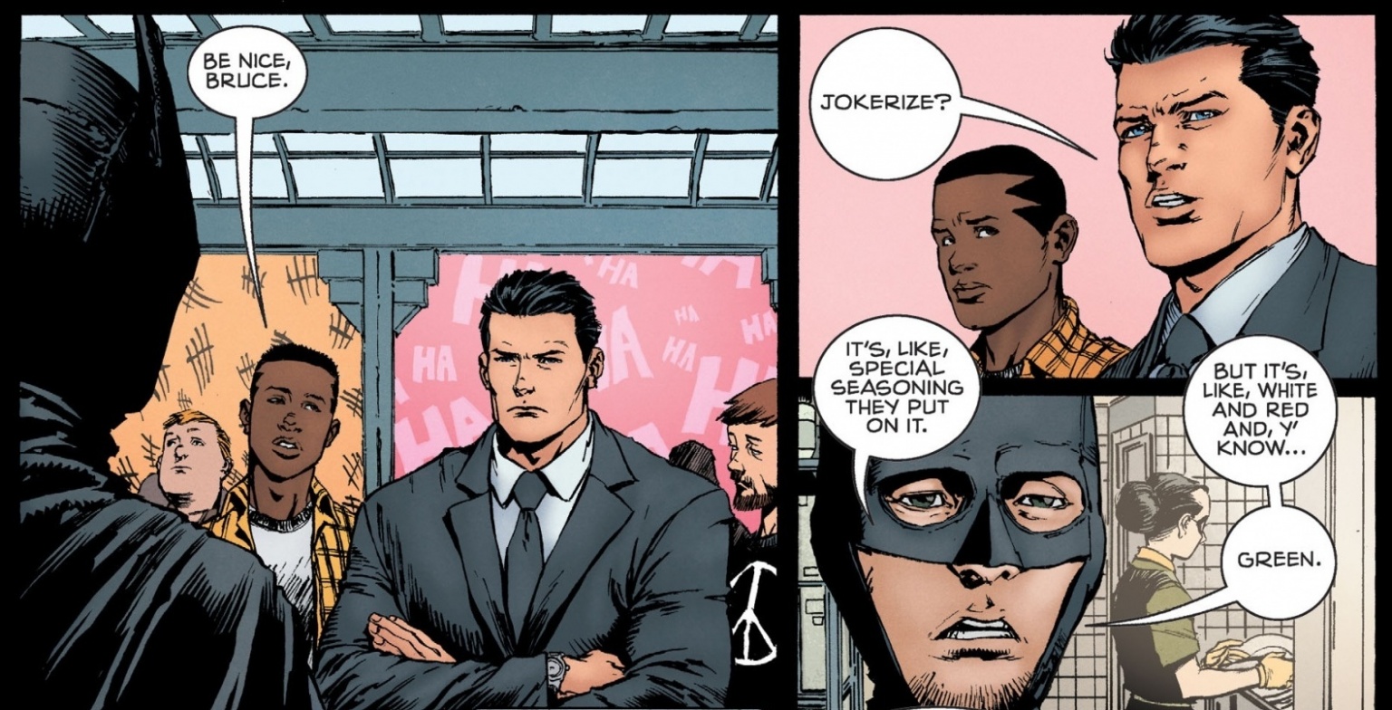 Do you want to Jokerize those fries? – Superheroes Eating Food