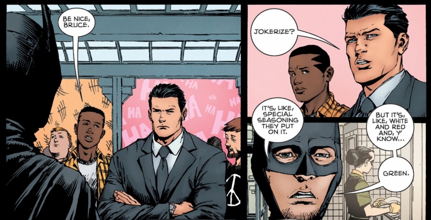 Do you want to Jokerize those fries? – Superheroes Eating Food