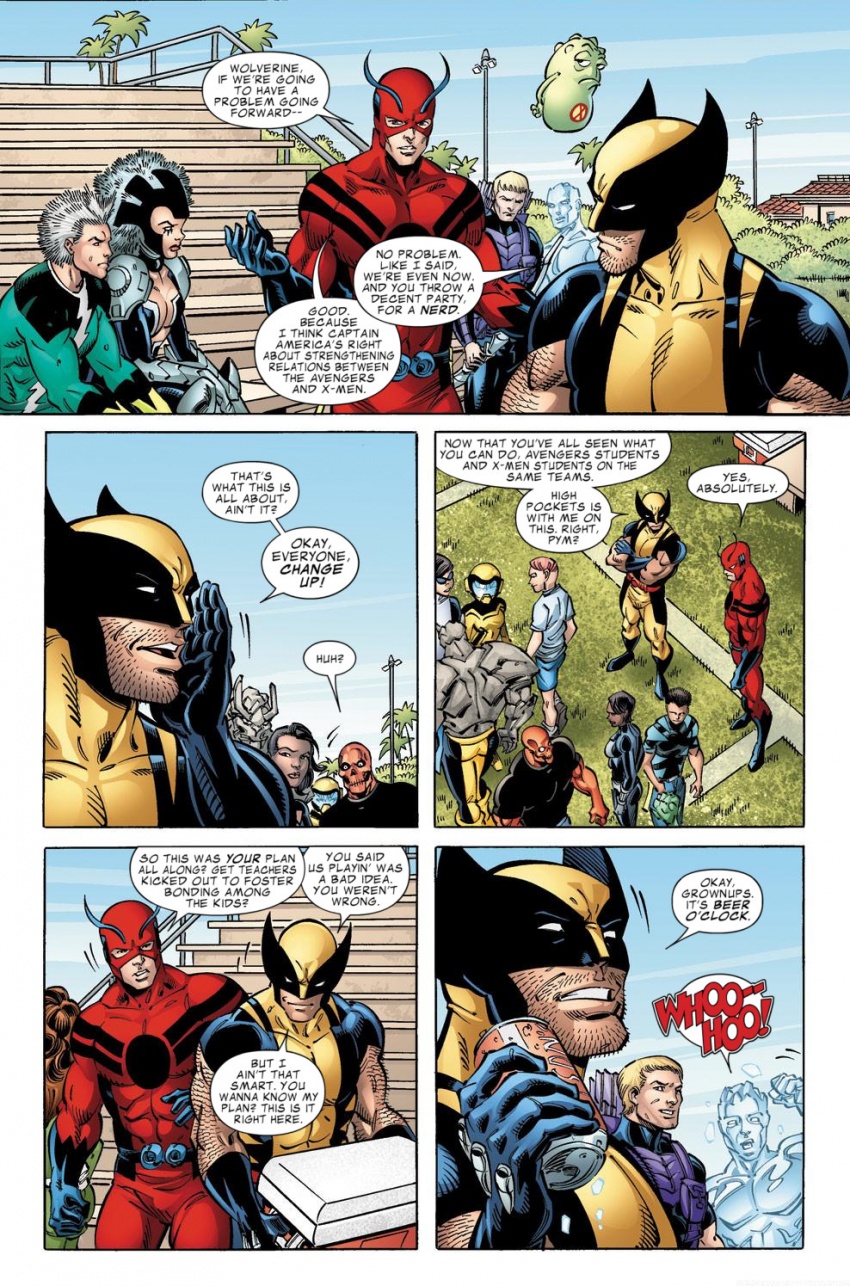 It’s Beer O’Clock – Superheroes Eating Food