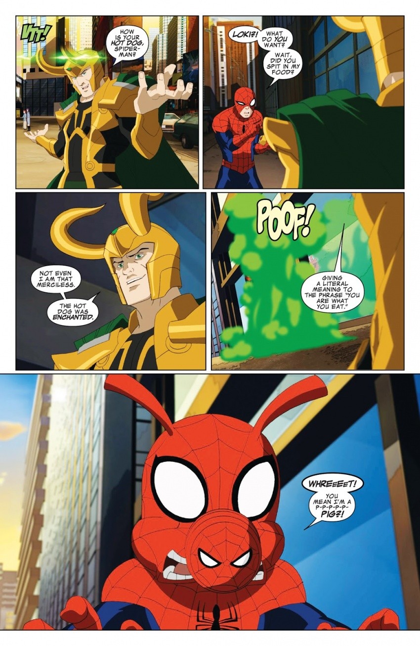Hey, it’s an anniversary – Superheroes Eating Food