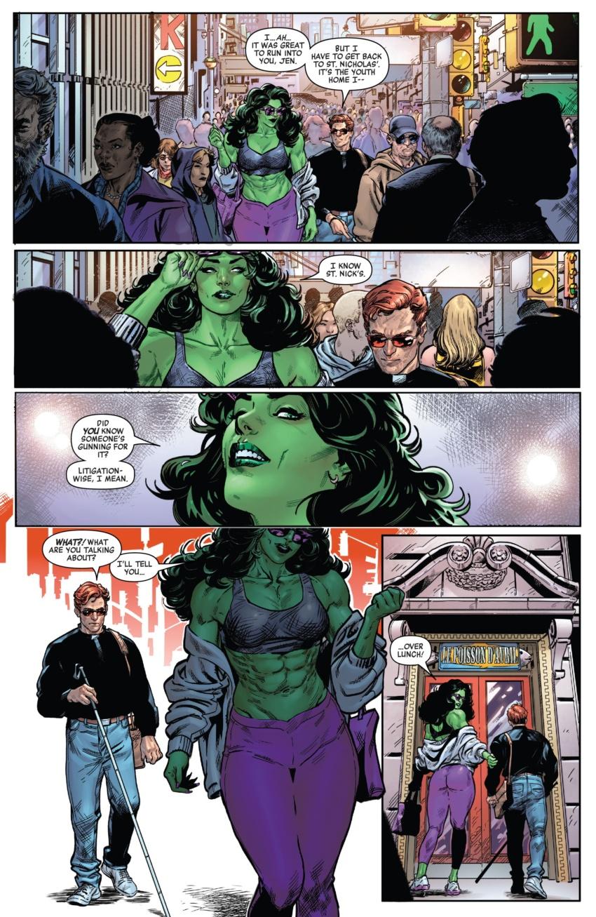 I smell at least ten distinct dishes – Superheroes Eating Food